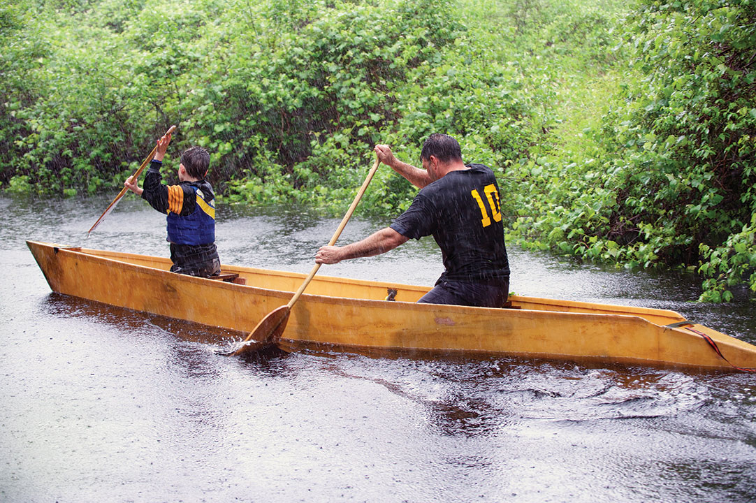 Rowing in the Rain