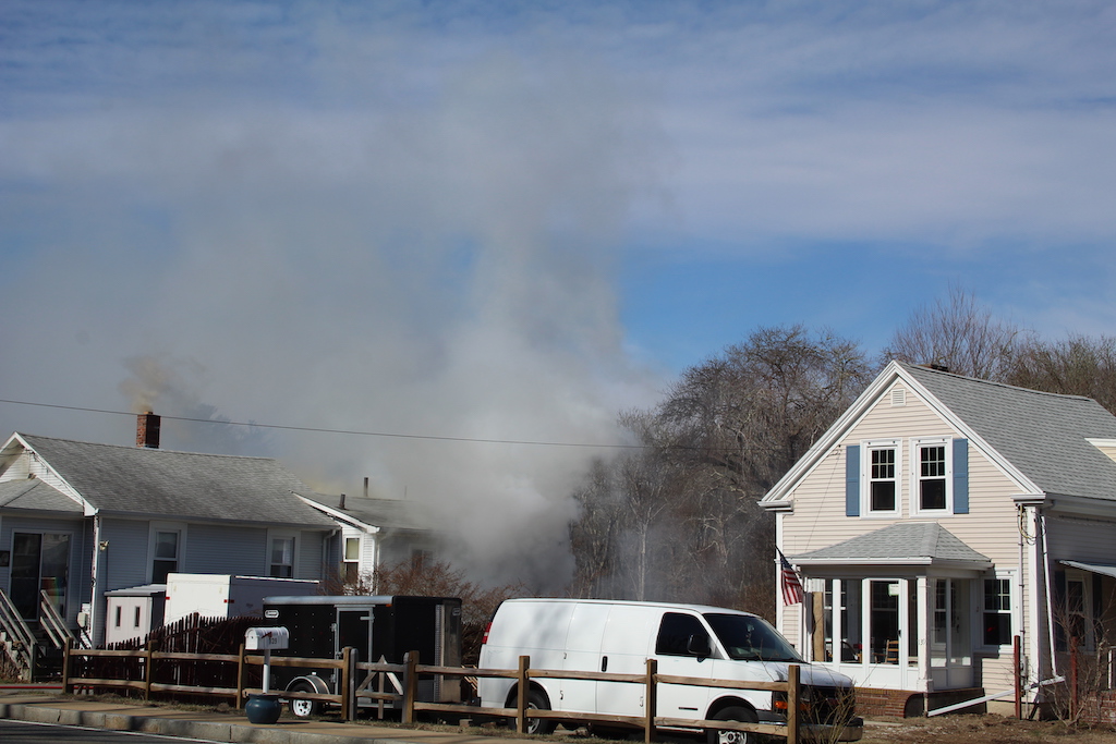 Mattapoisett Fire Closes Route 6